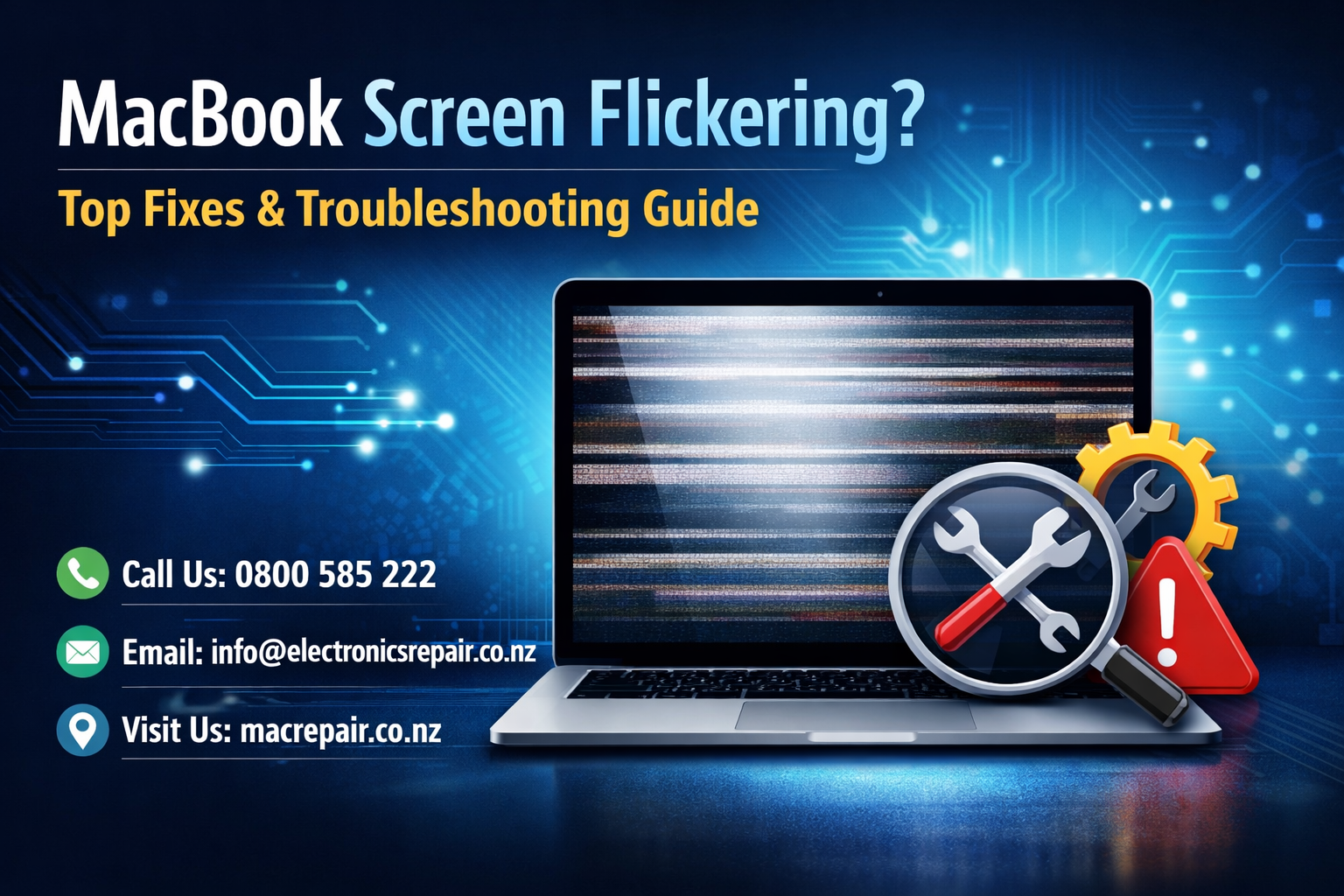 MacBook Screen Flickering?Top Fixes & Troubleshooting Guide